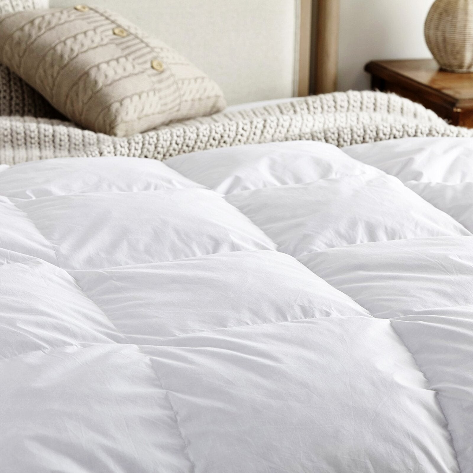 Down Comforter, 750 Fill Power | Luxury Bedding | REB