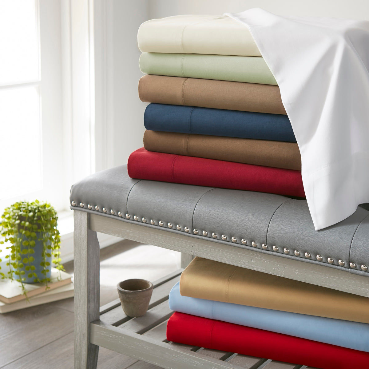 Wrinkle-Resistant Sheets | Microfiber Luxury Bedding | REB